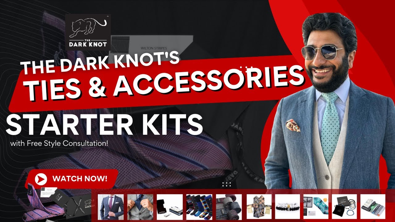 The Dark Knot's Ties & Accessories Starter Kits - YouTube