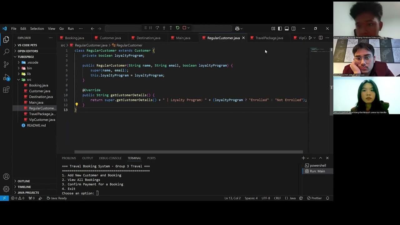 OOP Final Project Submission - YouTube