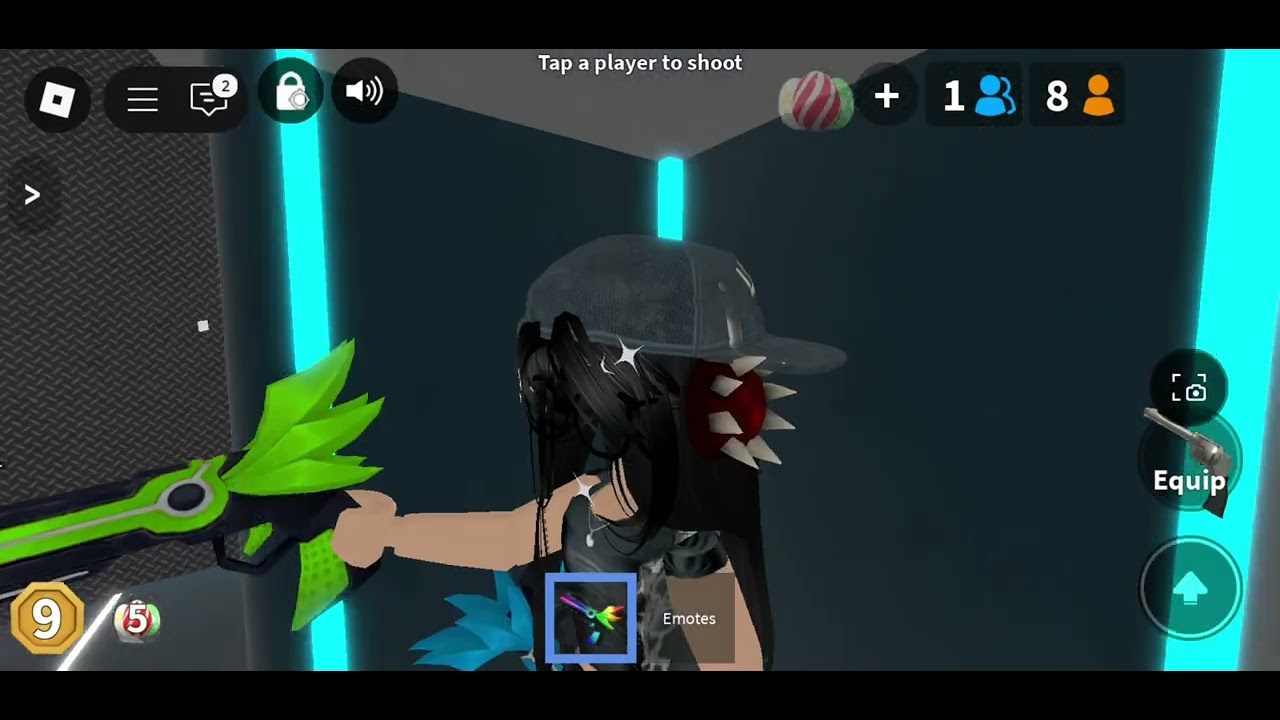 Getting better at mm2 as sheriff - YouTube