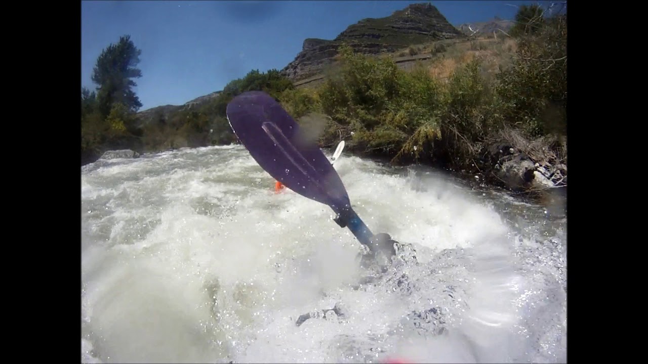 kayaking Provo river bridal veil falls - YouTube