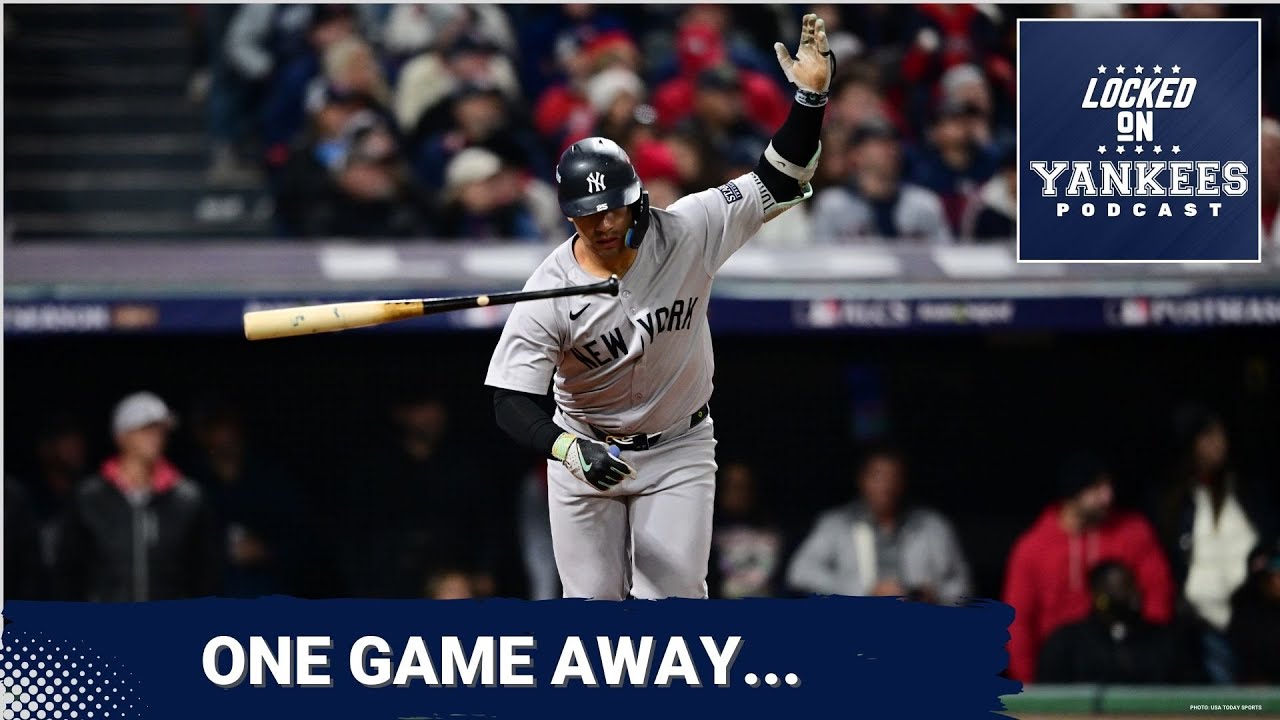The New York Yankees are one win away from the World Series - YouTube