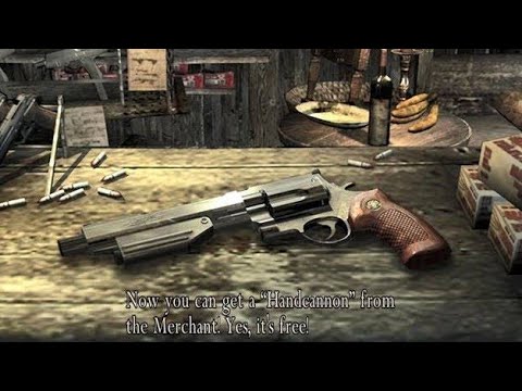 Residen Evil 4 (PS2) - Hand Cannon Only Mode Professional Part 21 - YouTube