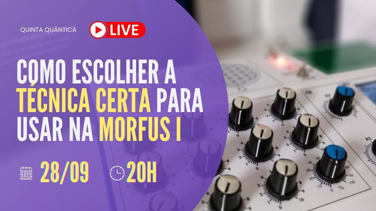 COMO ESCOLHER A TÉCNICA CERTA NA MORFUS I - YouTube