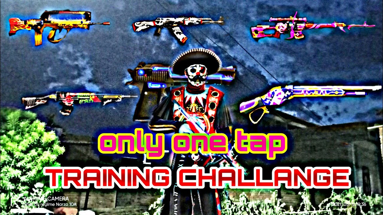 ONLY ONE TAP CHALLANGE // FF// D,r Techno Gamer - YouTube