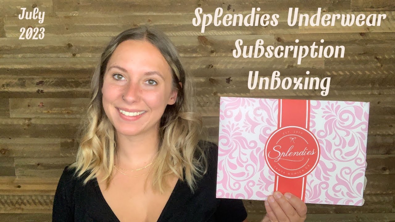 Splendies Underwear Subscription Unboxing | July 2023 | Get Your First ...
