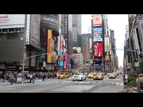 【LIVE】NYC's Times Square!, | Usa , | world famous street-level camera ...