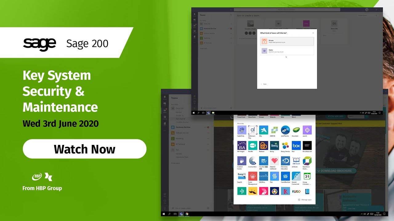 Sage 200: Key System Security and Maintenance - YouTube