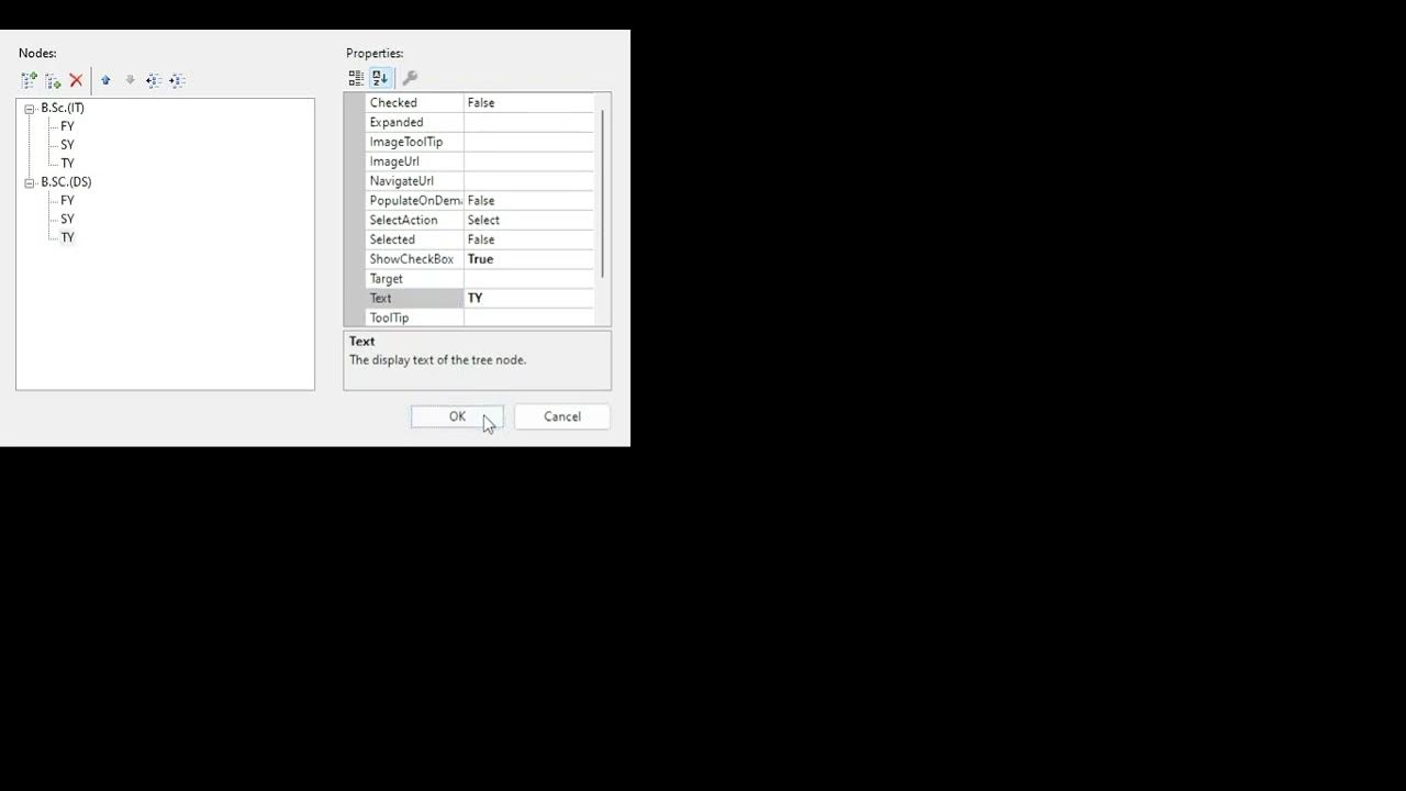 ASP.Net: Binding Treeview and data list - YouTube