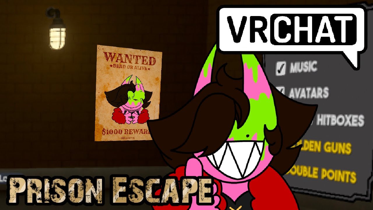 Chaos in the prison | VR chat prison escape - YouTube