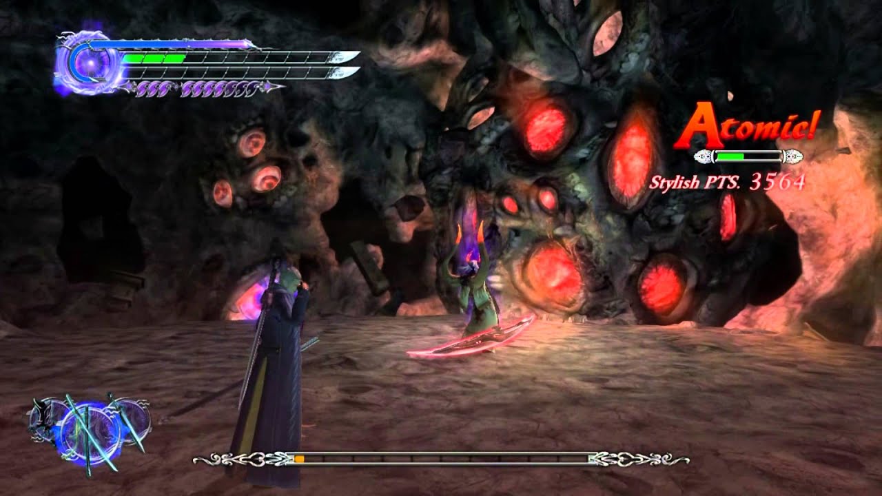 devil may cry 4 special edition vergil fun with parry - YouTube