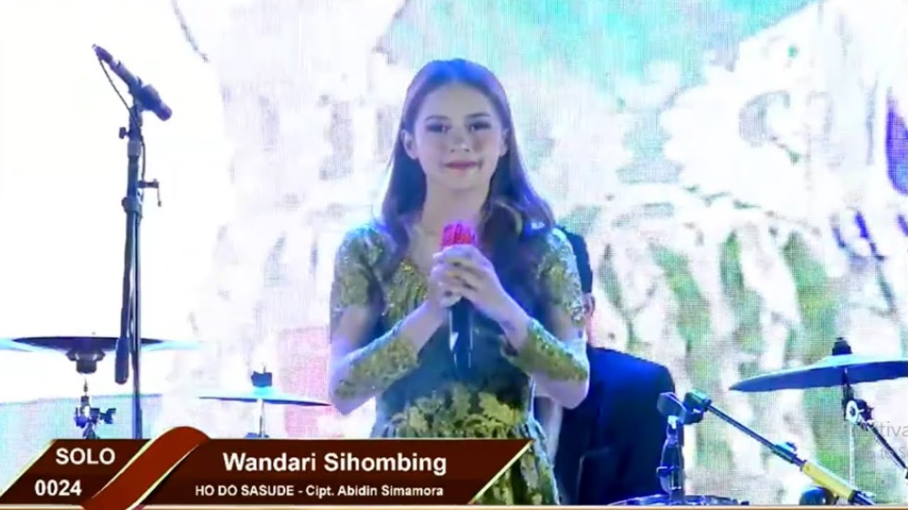 HO DO SASUDE Cipt. Abidin Simamora - WANDARI SIHOMBING (Final Festival ...