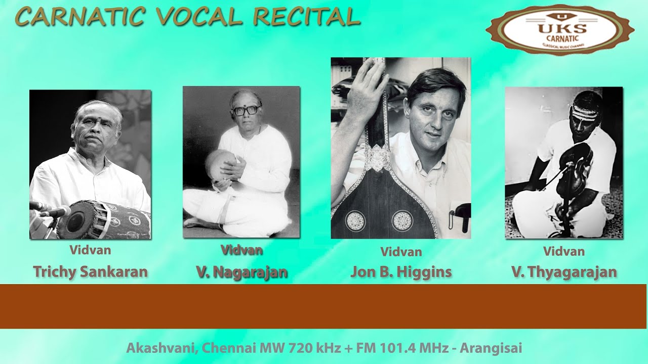UKS CARNATIC Jon B Higgins - Widely recognised non-Indian who performs ...