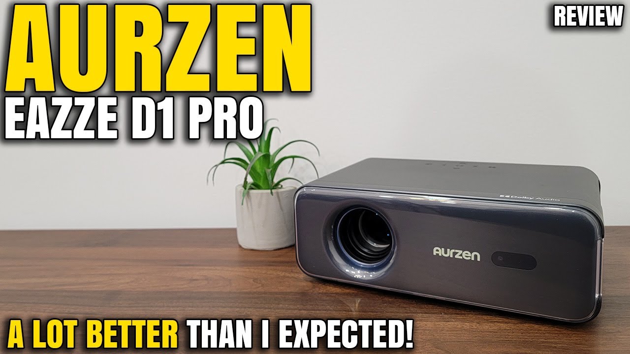 This Projector Is Best In Class! | Aurzen Eazze D1 Pro Review - YouTube