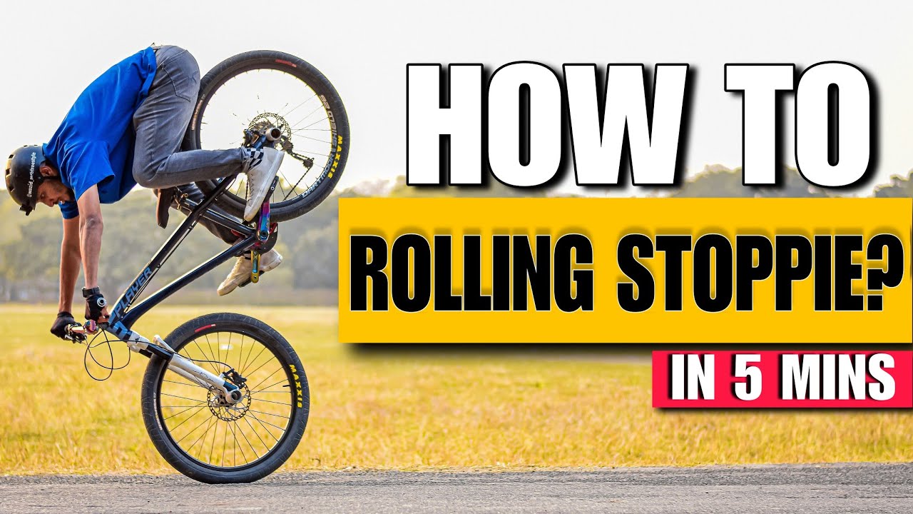 HOW TO ROLLING STOPPIE IN 5 MINS? | IN ANY BRAKES | Infinity Riderzz ...