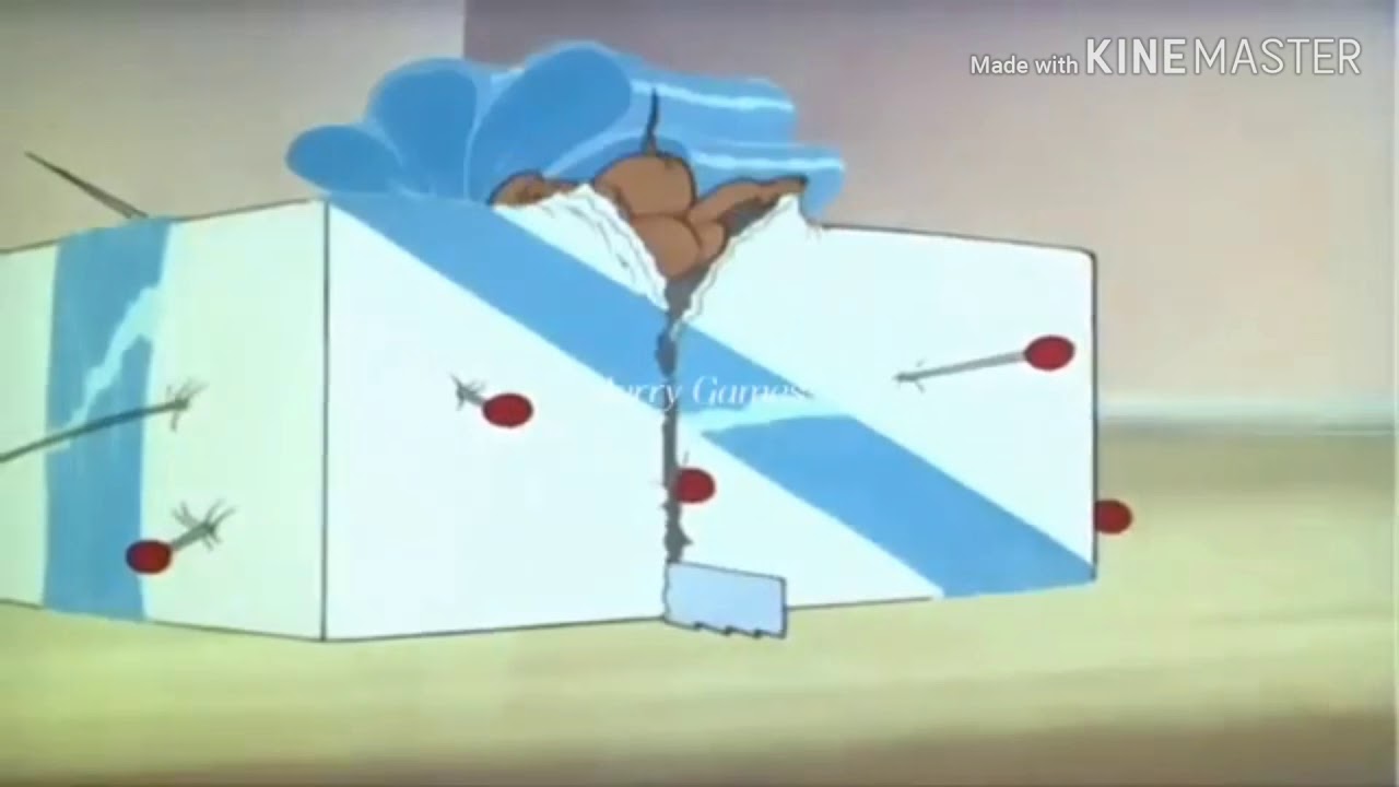 Jerry scary box original meme - YouTube