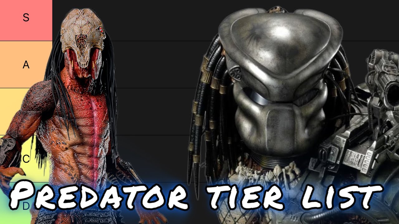 The Predator Design Tier List - YouTube
