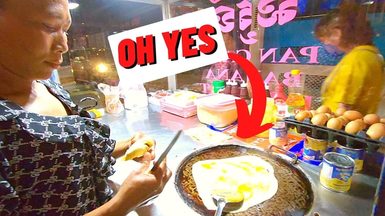 Cambodian Street Food - Pancakes! Tasty Tuesday - YouTube