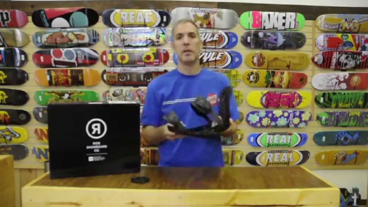 Ride Snowboards Womens VXN Binding Review - YouTube