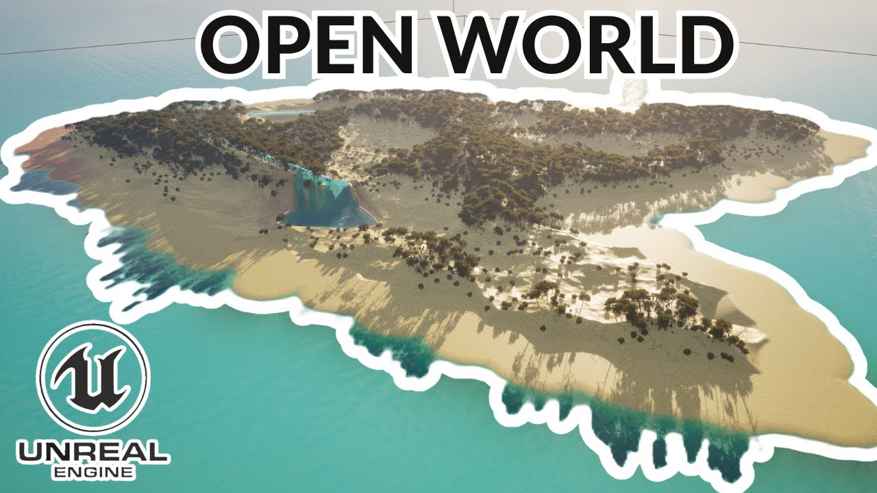 Creer une map Open world dans unreal engine 5 ( Assez Facile - YouTube