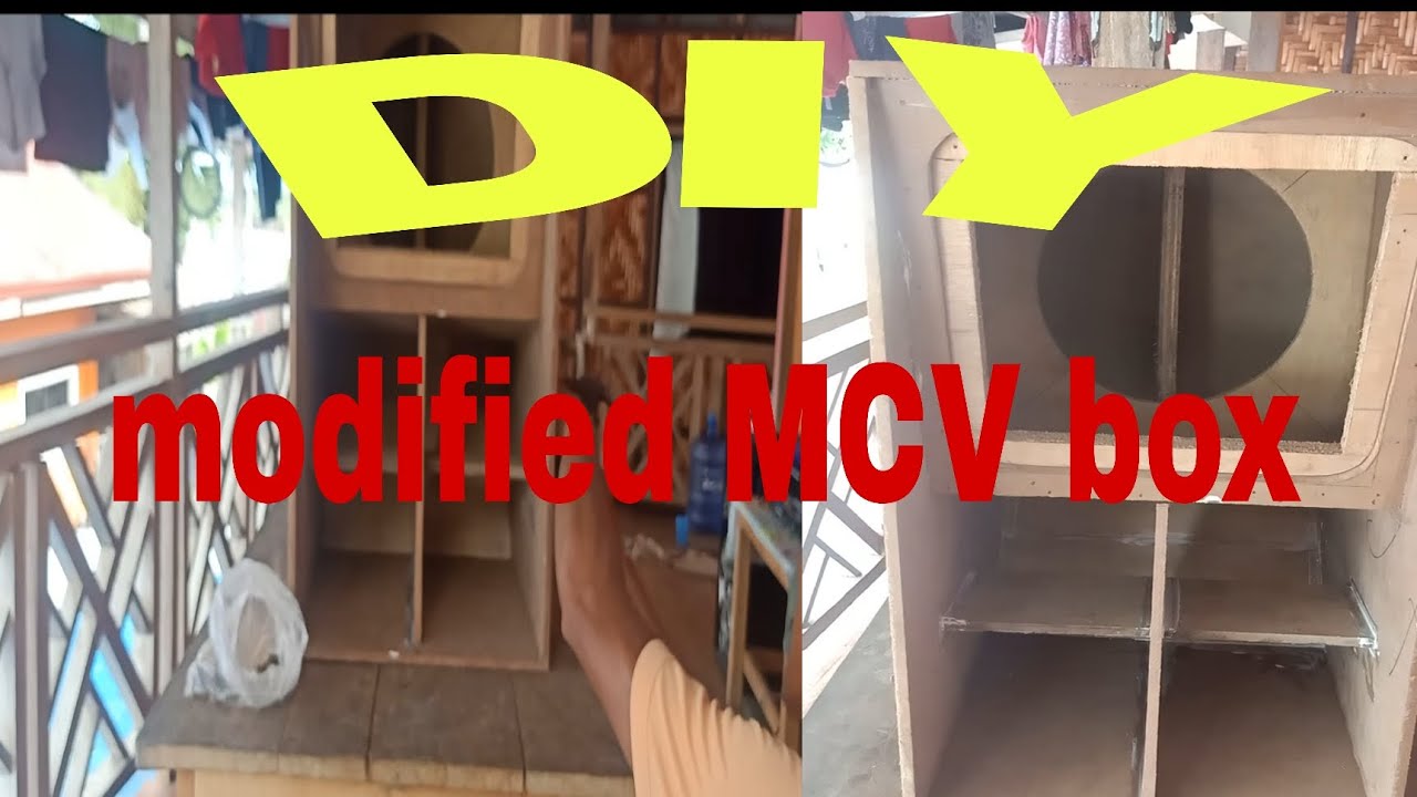 paano gumawa Ng MCV box (DIY) - YouTube
