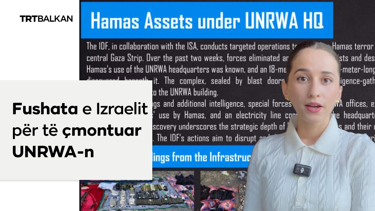 Fushata e Izraelit për të çmontuar UNRWA-n - YouTube