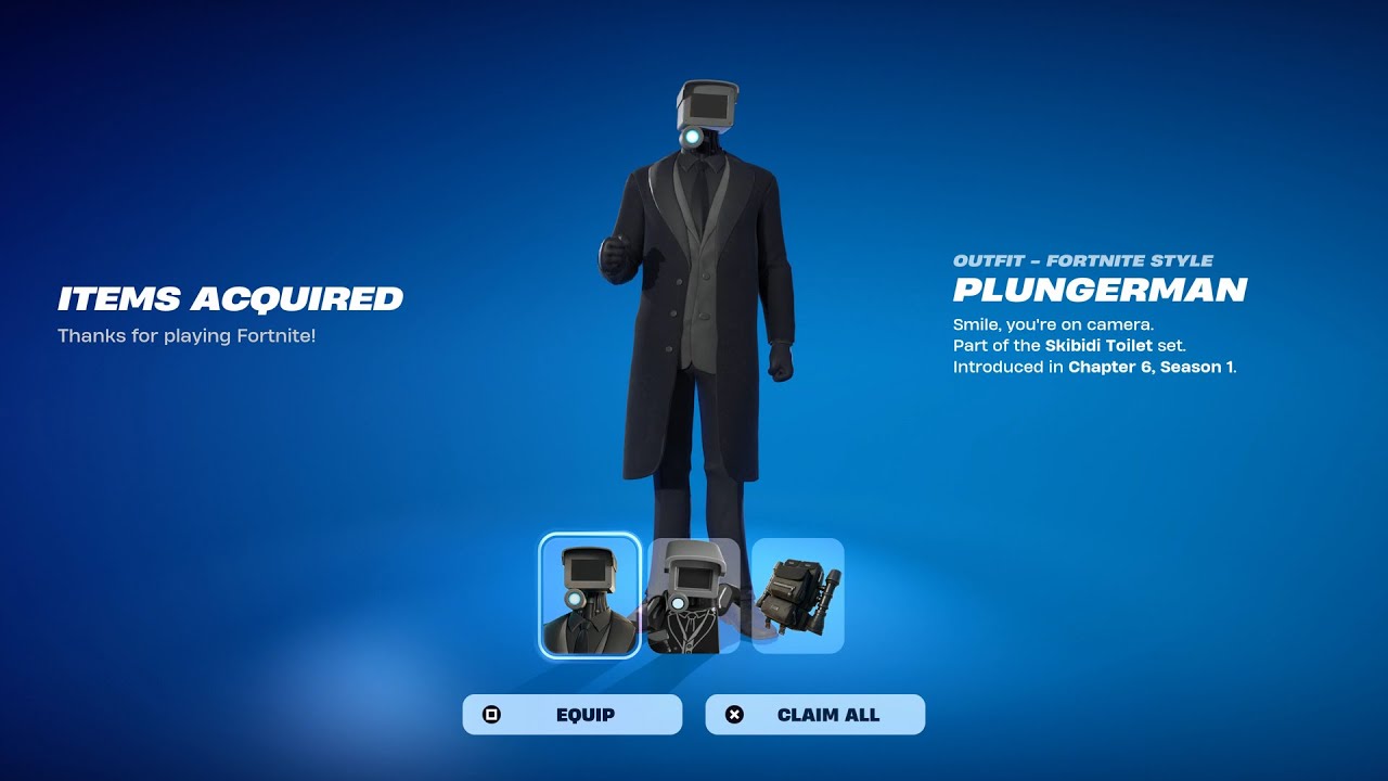 How To Get Plungerman Skin NOW FREE In Fortnite! (Unlock Plungerman ...