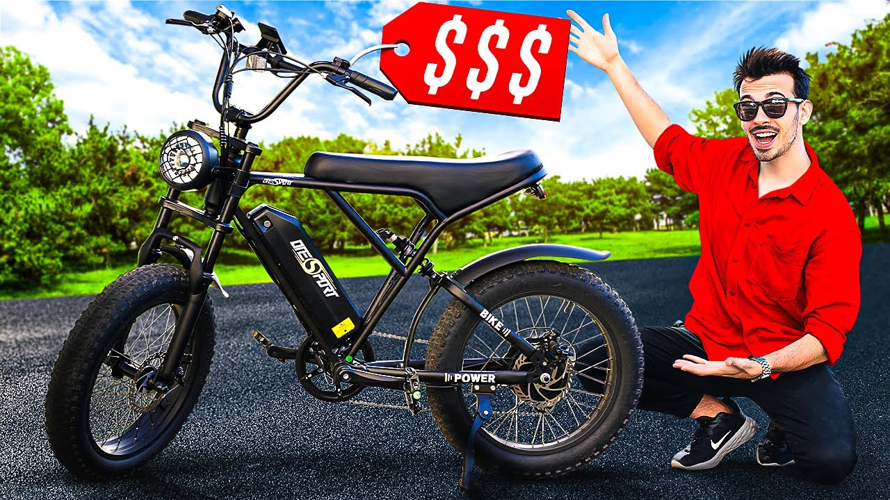 BIKE "Mota" Elétrica Boa, Bonita e Barata - OneSport OneS3 Review ...