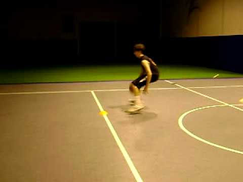 Basketball Speed & Agility Cone Drill - YouTube
