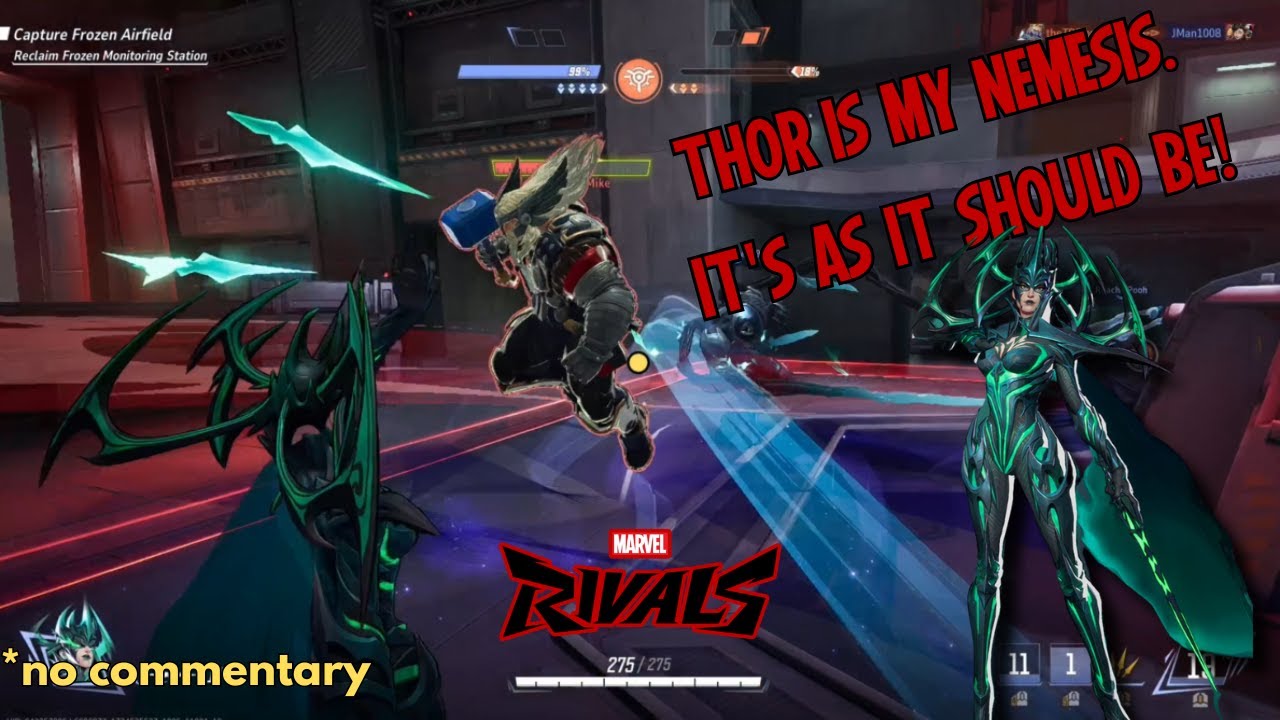 Thor is My Nemesis It's as it Should Be! / Marvel Rivals Gameplay / No ...