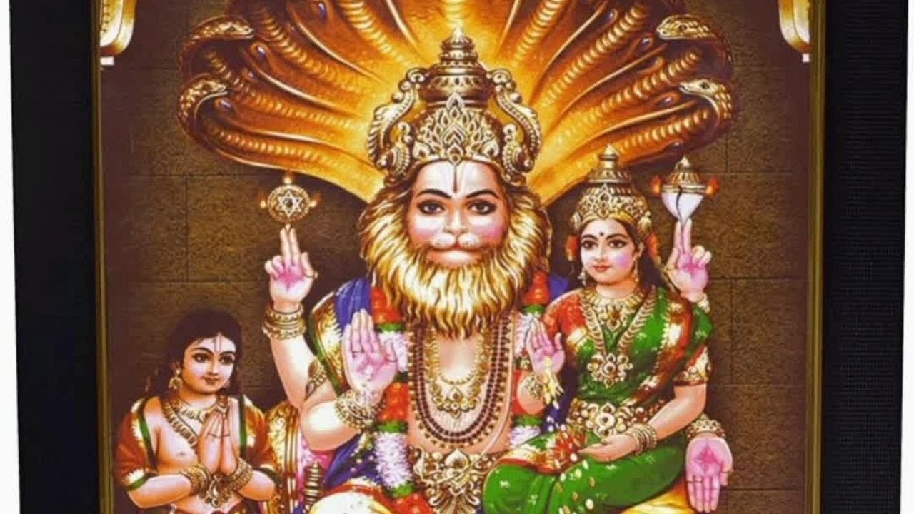 Ugram veeram mahavishnum jwalantham sarvatho mukham nrisimh - Live via ...