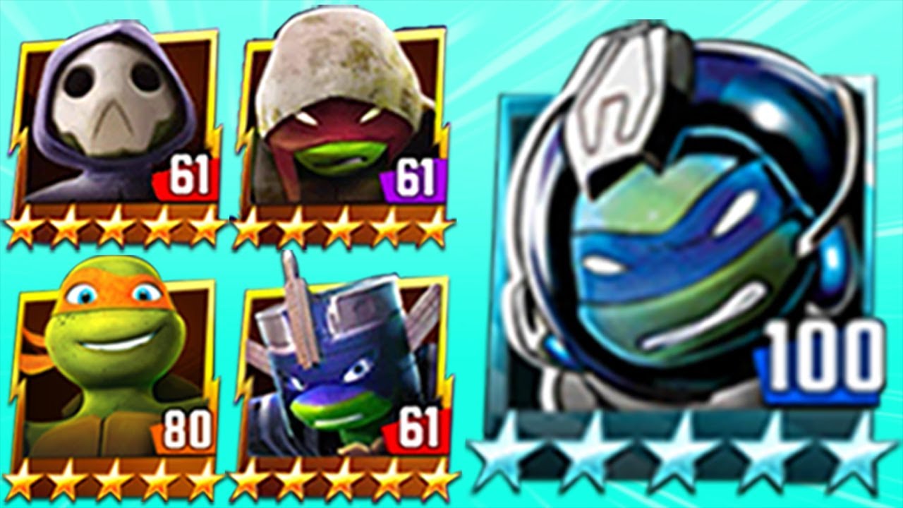 TMNT Legends Raph Vision Quest, Leo Space, Mikey Nic, Donnie VQ, Leo ...
