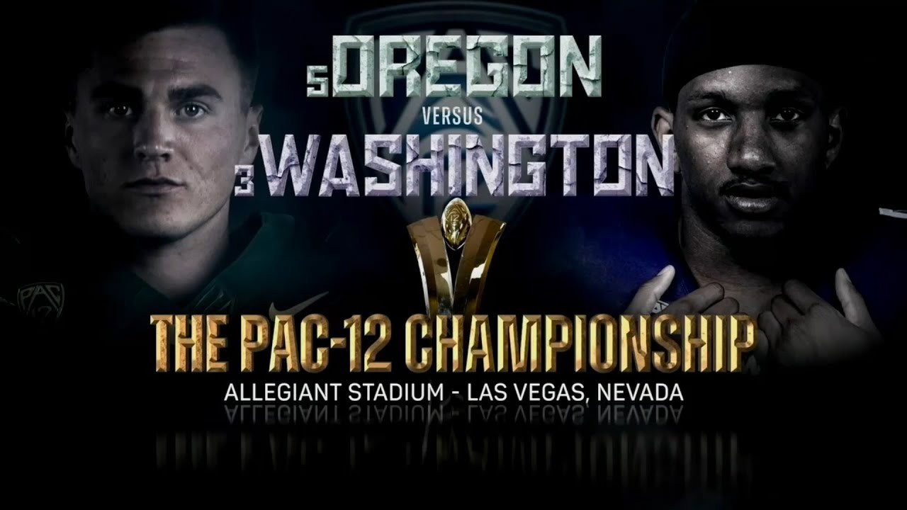 ABC CFB intro | 5 Oregon vs 3 Washington | 12/1/2023 - YouTube