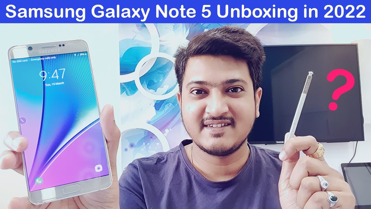 Samsung Galaxy Note 5 Unboxing in 2022 #samsung #note5 - YouTube