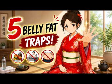 5 Belly Fat Mistakes Japanese Women Never Make After 40