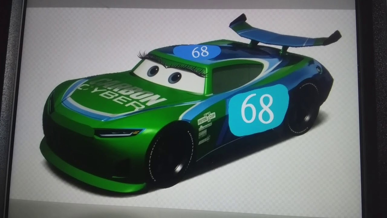Leni (Voice) Carbon Cyber #68 (Next Gen Cars 3 Mega Wheel VG Racers ...