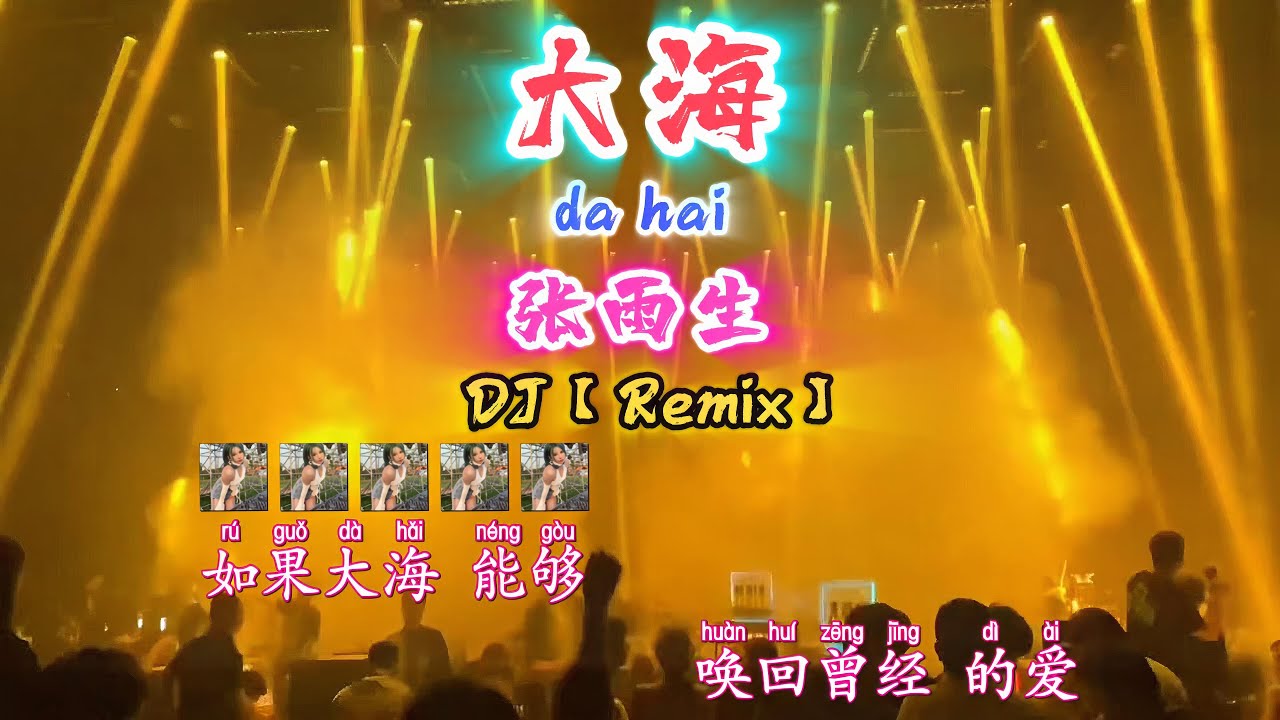 DJ【大海 】张雨生【da hai】Tom Chang【KTV 歌词版】@NiceMusicBox-DJ - YouTube