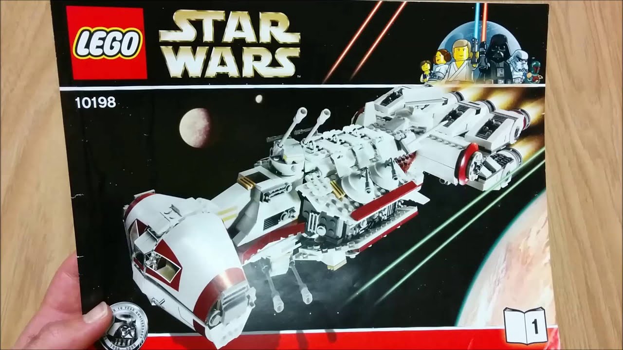 LEGO Star Wars Tantive IV (10198) part 1 - YouTube