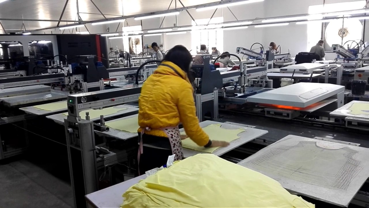 TEXTALK Oval Digital Textile Printer TFR912 - YouTube