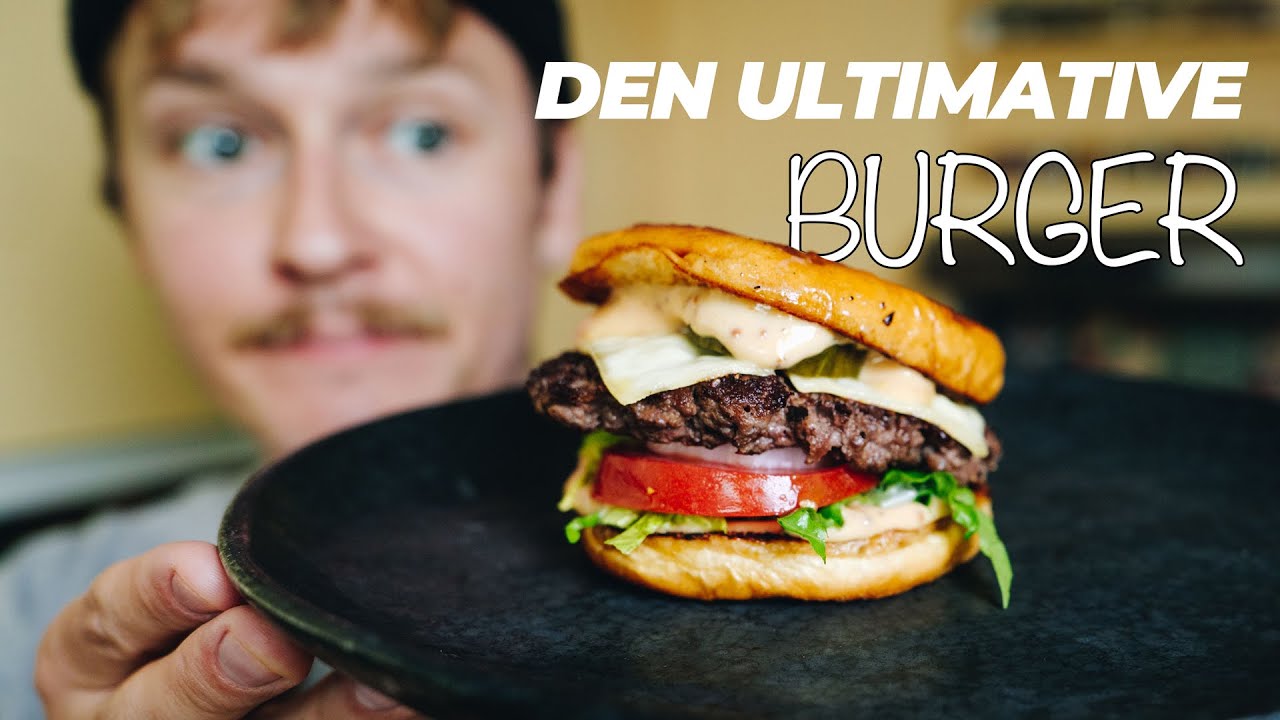 Den bedste hjemmelavede BURGER! - YouTube