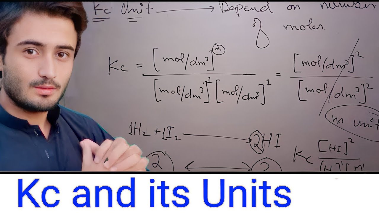 Kc And Its Units Chemistry Chemical Equilibrium YouTube Kc And Its Units Chemistry Chemical Equilibrium YouTube