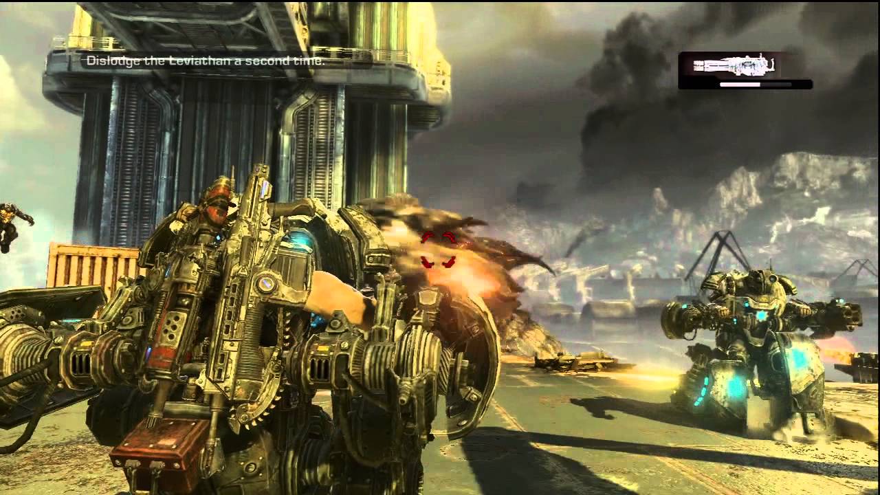 Gears of War 3 - Silverback scene - HD Clip - YouTube