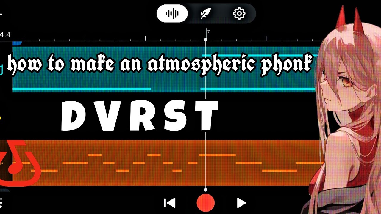 How To Make Atmospheric Phonk // DVRST Phonk Style // Bandlab Studio 🖤 ...