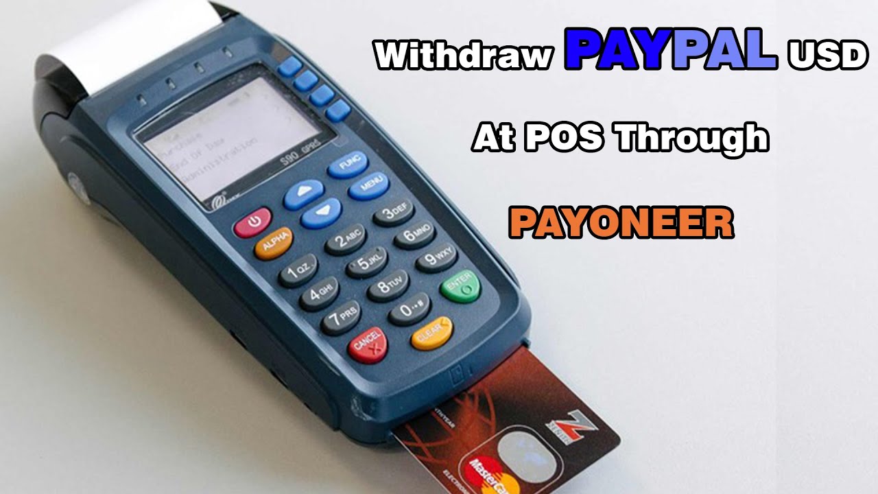 Withdrawing LIVE at POS - PayPal USD Money Through Payoneer ATM (2021 ...