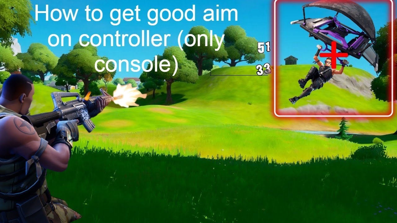 How to get better aim (only works on console) - YouTube