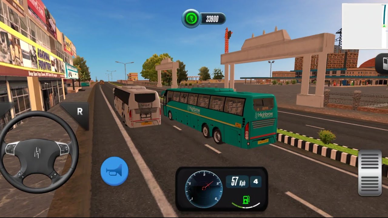 Indian Bus Simulator Game #15 - Bus Wali Game - Bus Simulator Gameplay ...