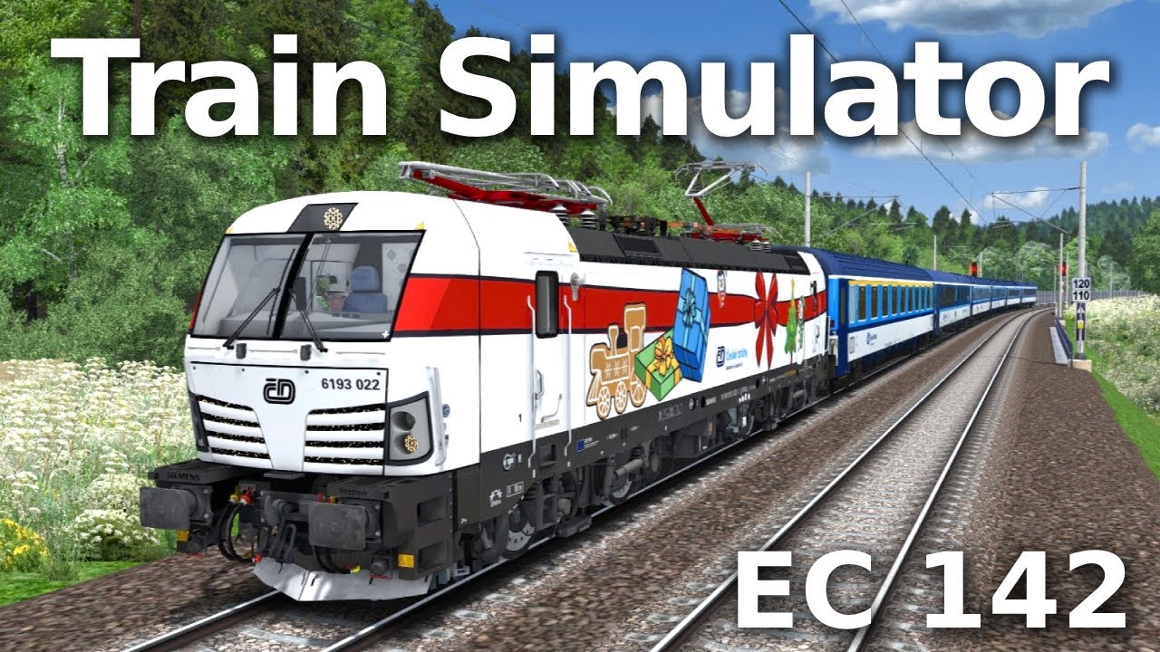 Train Simulator | EC 142 Moravičany - Krasíkov - YouTube