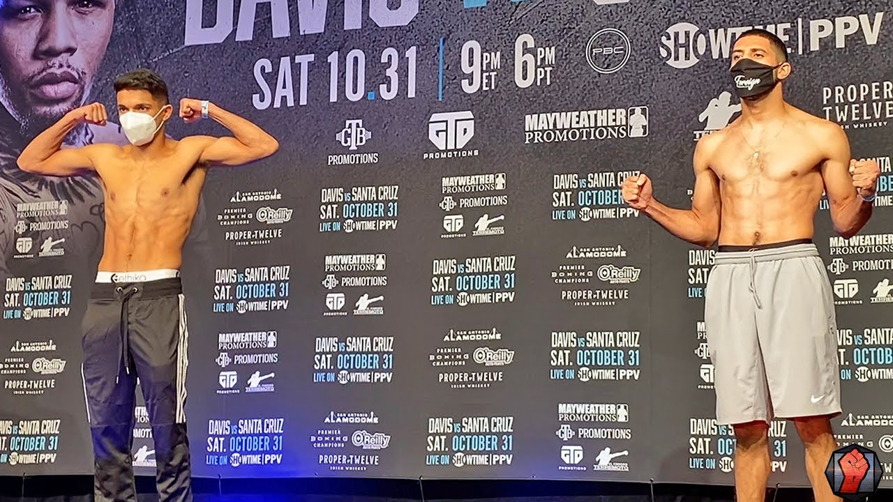 JERRY PEREZ VS. JOSHUA ZUNIGA | FULL WEIGH IN & FACE OFF VIDEO - YouTube