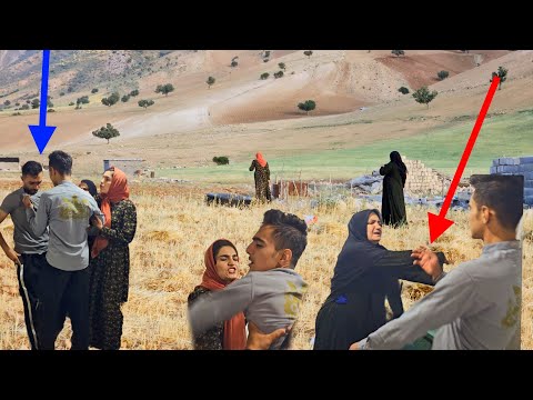 pardegeya ve shojaat: mobarzeh damad baraye esh dar barabar khsham baradaran natani