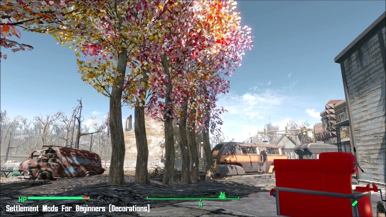 Fallout 4 Settlement Mods for Beginners Part III (Decorations Episode I ...