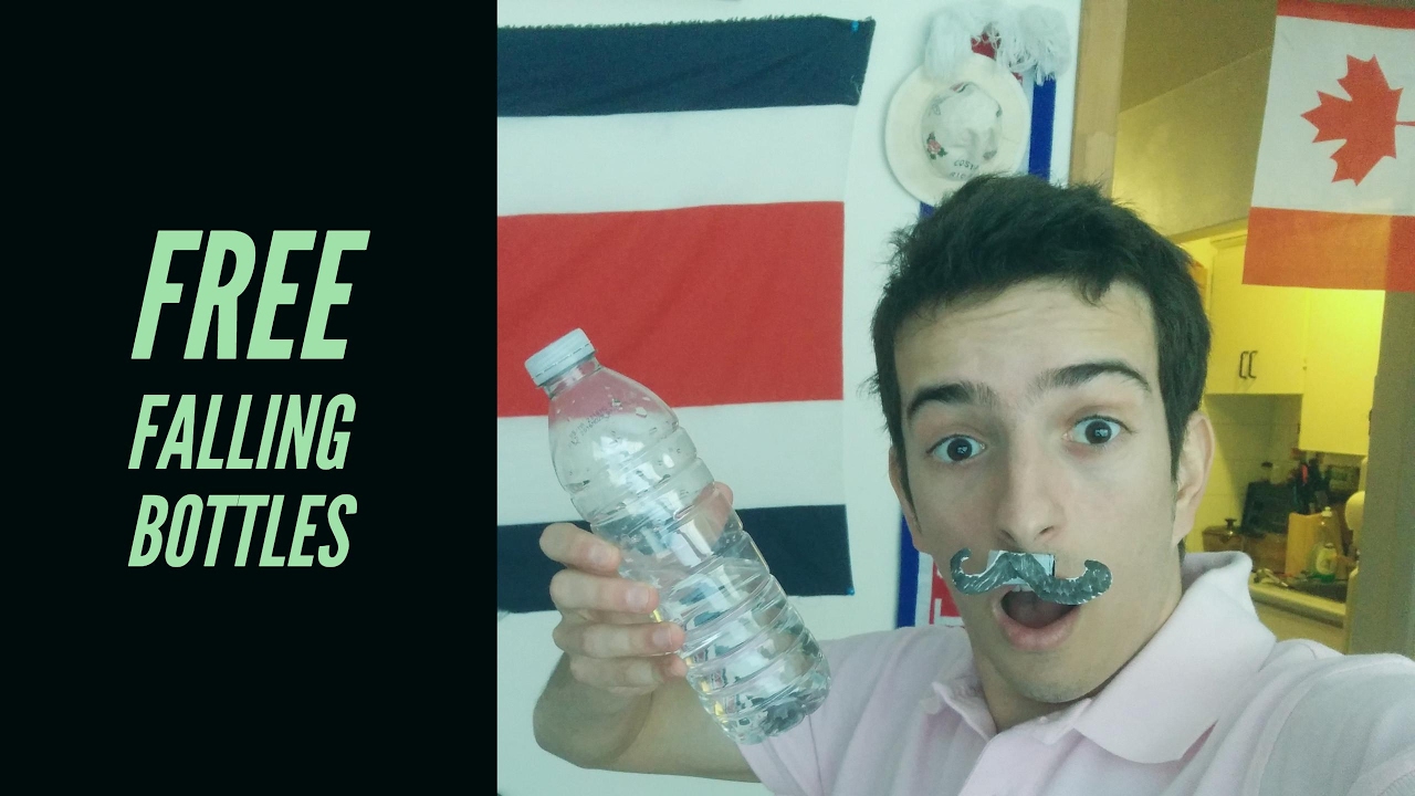 Experience Zero G on Earthּ • Free Falling Bottles - YouTube